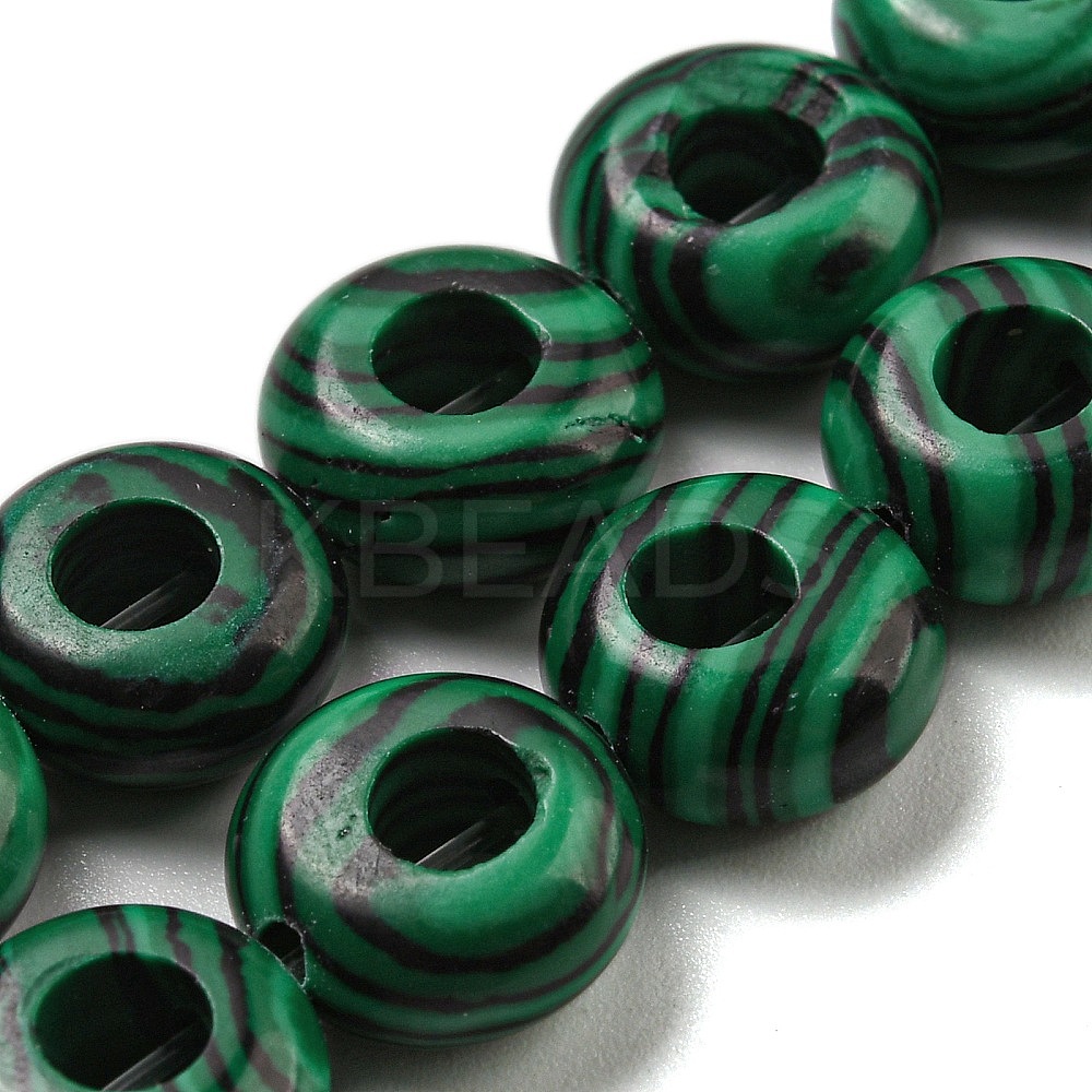Wholesale Synthetic Malachite Beads Strands - KBeads.com