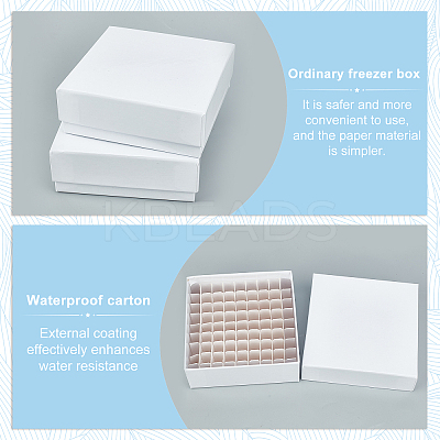 Wholesale 4Pcs Cardboard Test Tube Freezer Boxes - KBeads.com