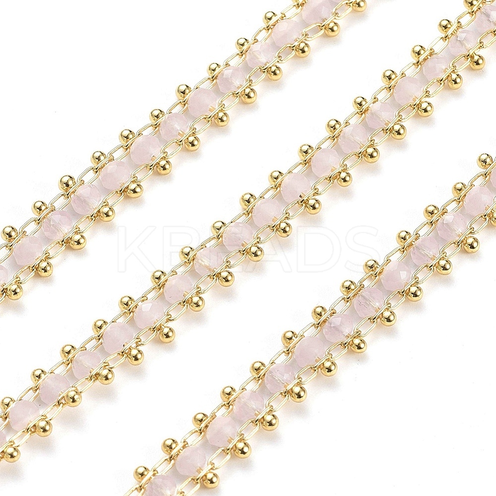 Wholesale Handmade Faceted Glass Beaded Chains - KBeads.com